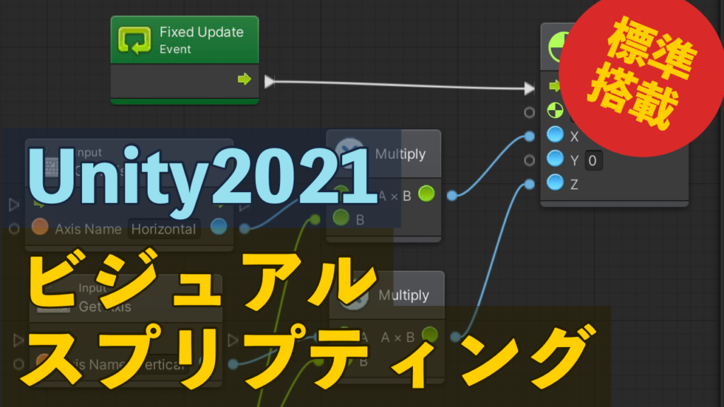プログラミングが簡単に？ unity2021で標準搭載になったVisual Scriptingを使ってみた。 | デジモット