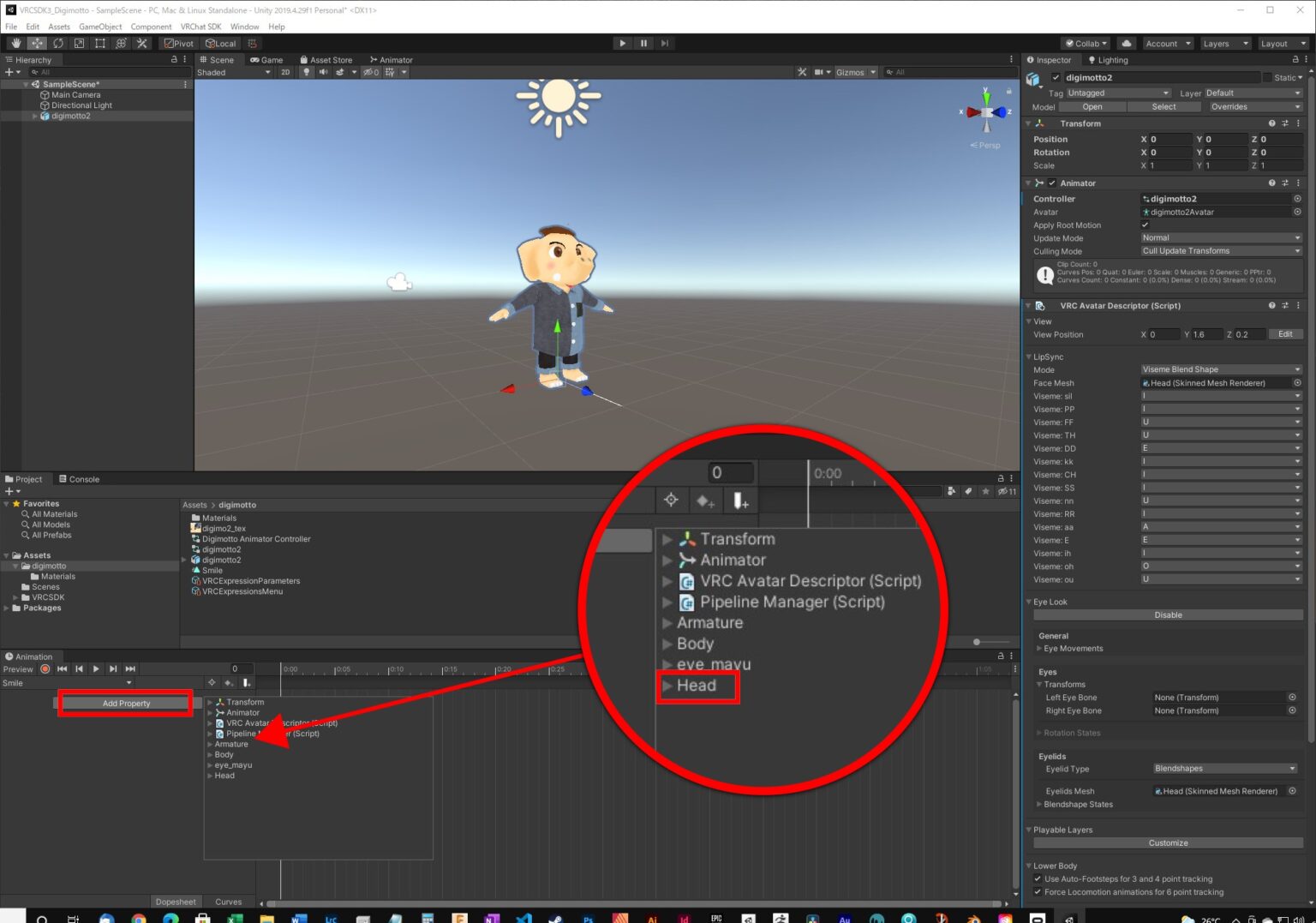 【VRChat】 Unityでオリジナルの表情をつくる方法 Expressionsを作成 | デジモット